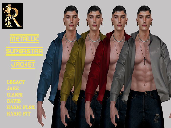 Second Life Marketplace - R&R Metallic SuperStar ALL DEMOS - Legacy ...