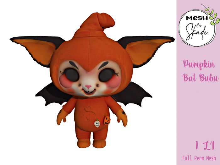 Second Life Marketplace - MBS - Pumpkin Bat Bubu