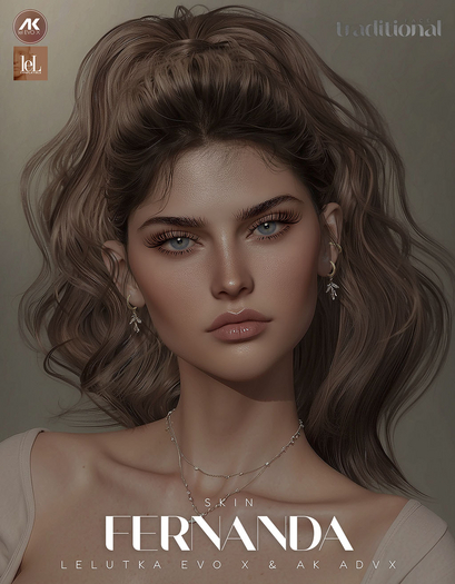 Second Life Marketplace - TF - Fernanda Skin (LELUTKA EVOX) Fatpack