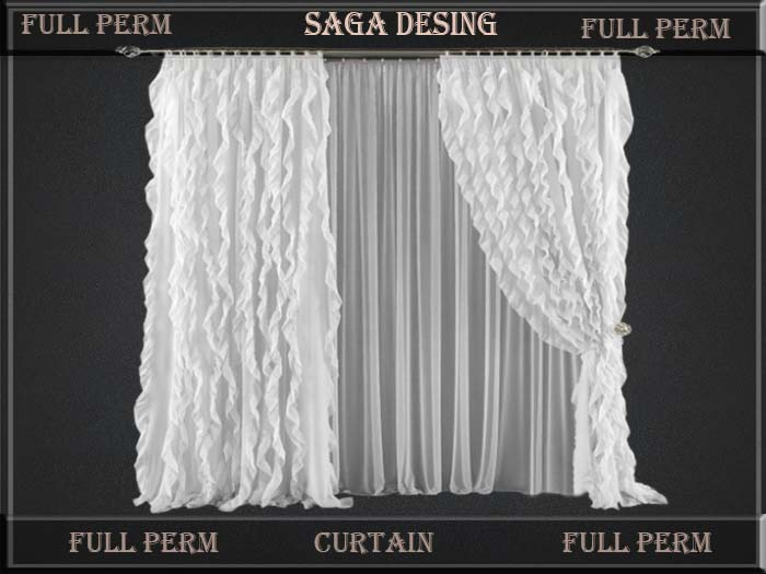 Second Life Marketplace - ''SaGa Design'' Full Perm ''Curtain ''Models 024