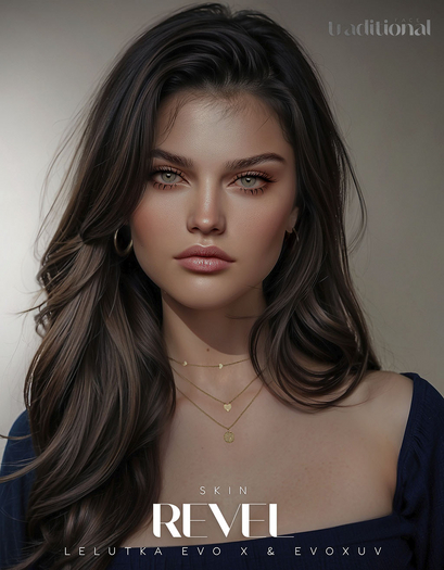 Second Life Marketplace - TF - Revel Skin (LELUTKA EVOX) Dune