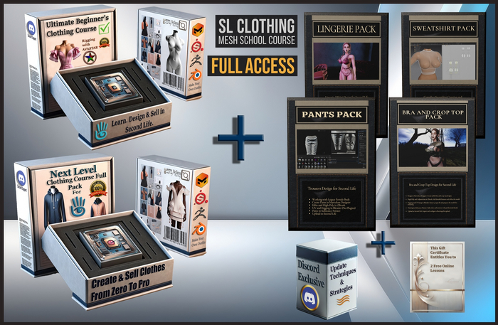 Second Life Marketplace - GalvanisT - Affiliate Vendor [Full Access Course]