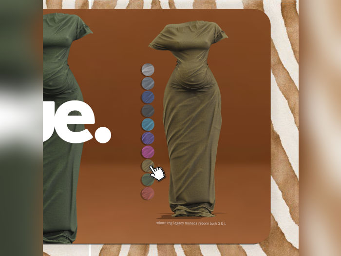 Second Life Marketplace - MAMADUE - THE DUE DRESS DEMO (wear to open)