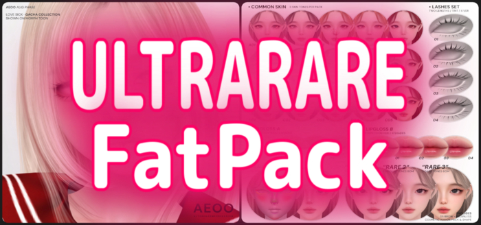 Second Life Marketplace - "aeoo" love sick gacha - fatpack (ULTRARARE)