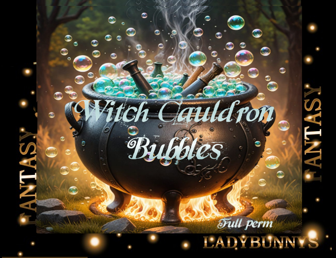 Second Life Marketplace - Bunny's Halloween Sounds-Witch Cauldron ...