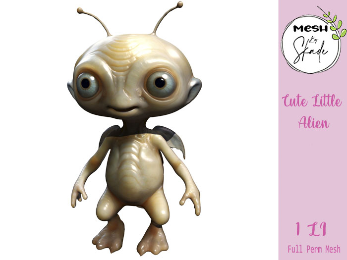 Second Life Marketplace - MBS - Cute Little Alien