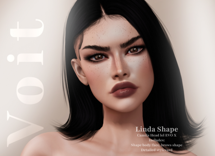 Second Life Marketplace - .:VOIT:. - Shape "Linda " for Camila Lelutka