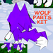 Second Life Marketplace - .:Beast Creations:. polycritter wolf parts kit
