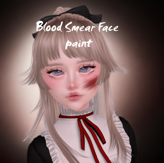 Second Life Marketplace - ANGELS - Blood Smear Face Paint