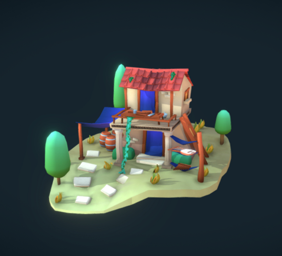 Second Life Marketplace - DAE Villages: Greek Instrument Maker