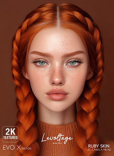 Second Life Marketplace - Le Voltage - Ruby Skin SUNKISS (EVOX)