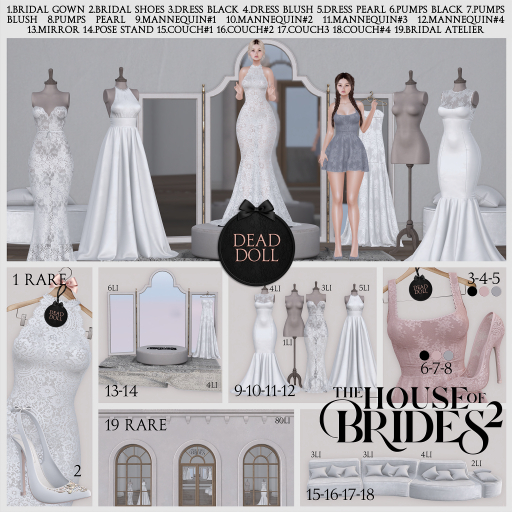 Second Life Marketplace - DEAD DOLL - THOB2 - Pose Stand