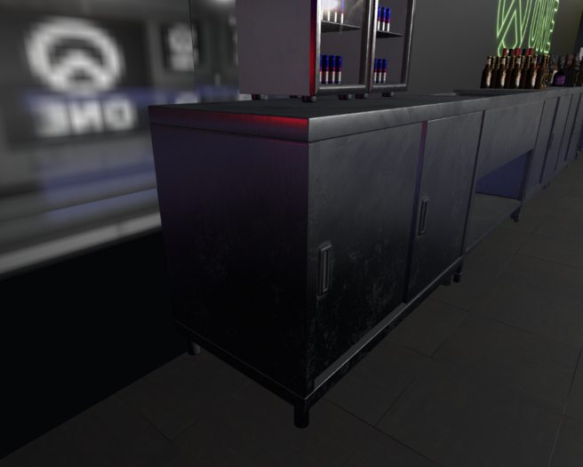 Second Life Marketplace - Cabinet Industrial Club Warehouse Kitchen ...