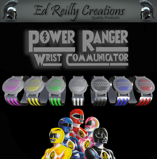 Second Life Marketplace - [ER] - Power Ranger Wrist Communicator (FATPACK)