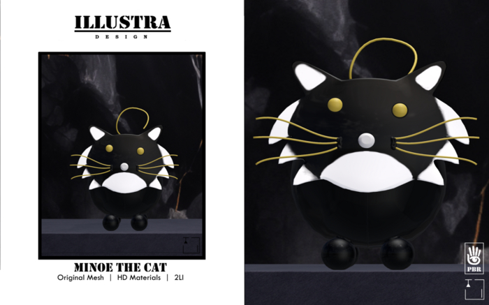 Second Life Marketplace - :::ILLUSTRA::: - MINOE - THE CAT