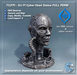 Second Life Marketplace - TC(FP) - Sci FI Cyber Head Statue FULL PERM PBR