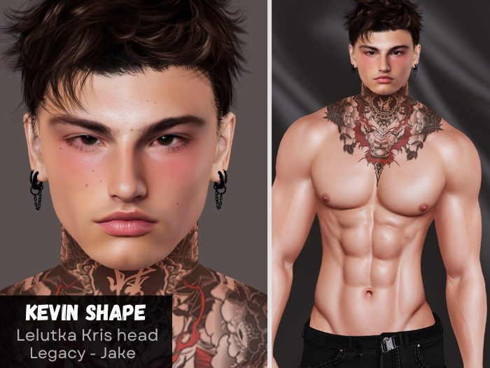 Second Life Marketplace - -[Stanley] Kevin Shape Kris - Lelutka Kris ...