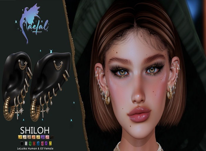 Second Life Marketplace - FaeTal - Shiloh - LeLutka Human & Elf Female