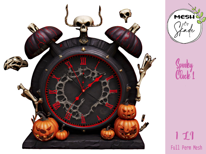 Second Life Marketplace - MBS - Spooky Clock 1