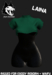 Second Life Marketplace - [Pup Culture] Laina Shirt - Phtalo - Reborn ...