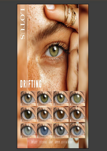 Second Life Marketplace - 06. LOTUS. Drifting Eyes [rezz me]