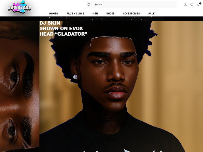 Second Life Marketplace - (RAWBLEND X DJ SKIN) - DJ GLADATOR SKIN DEMO