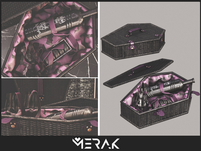 Second Life Marketplace - [Merak] - Spooky Picnic Basket