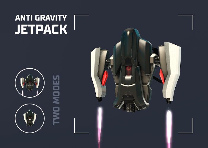 Second Life Marketplace - ByTEZ - Anti Gravity Jetpack