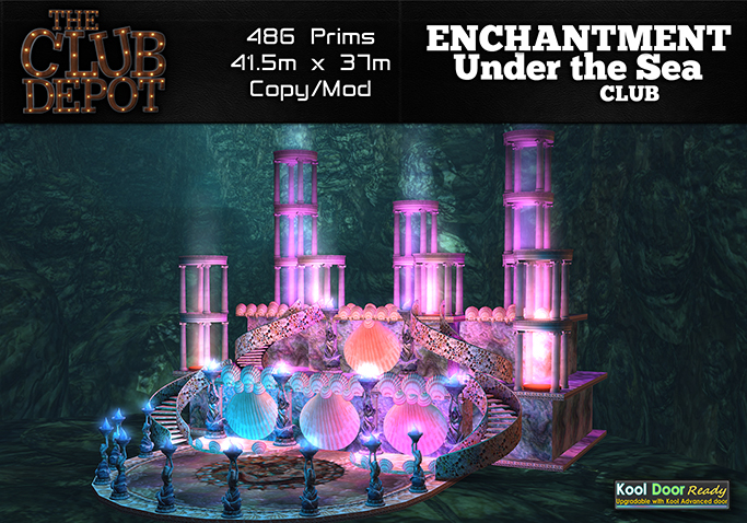 Second Life Marketplace - .:!CLUB DEPOT!:. Enchantment Under the Sea Club