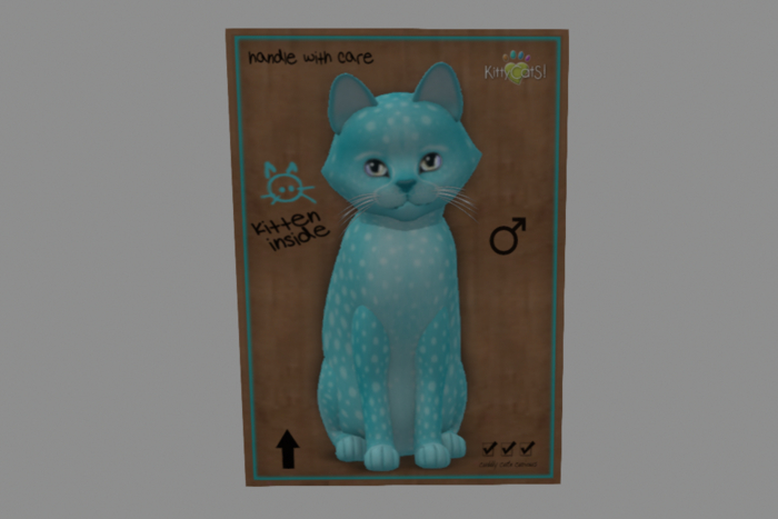 Second Life Marketplace - Male Breedable Cat Cheetah! - Blue Raspberry ...