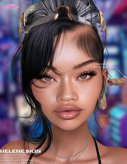 Second Life Marketplace - Y2K > Helene Skin - Praline [unpacker]