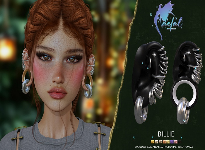 Second Life Marketplace - FaeTal - Billie - Swallow S & XL Female