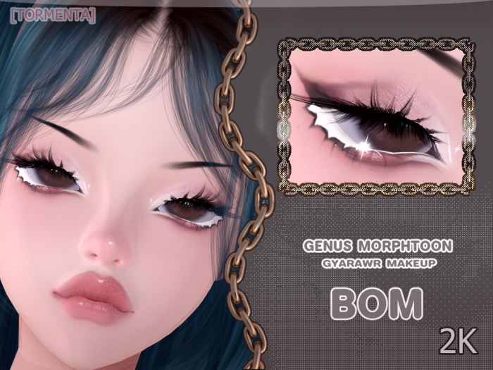 Second Life Marketplace - [TORMENTA] GYARAWR EYESHADOW - Genus MorphToon