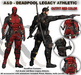 Second Life Marketplace - A&D DeadPool Red (BASE) Legacy Athletic V1.0