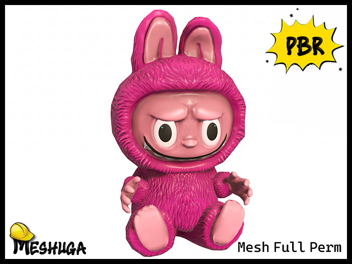 Second Life Marketplace - Meshuga PBR Lulubu Monster Doll - Girl FULL ...