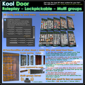 Second Life Marketplace - Door script