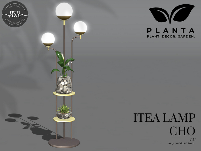 Second Life Marketplace - Planta - Itea Lamp Cho