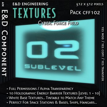 Second Life Marketplace - [CFF102] 10 Holographic Space Station Sub ...