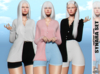 Second Life Marketplace - .:: Crystal ::. Synara Shorts // Light Blue