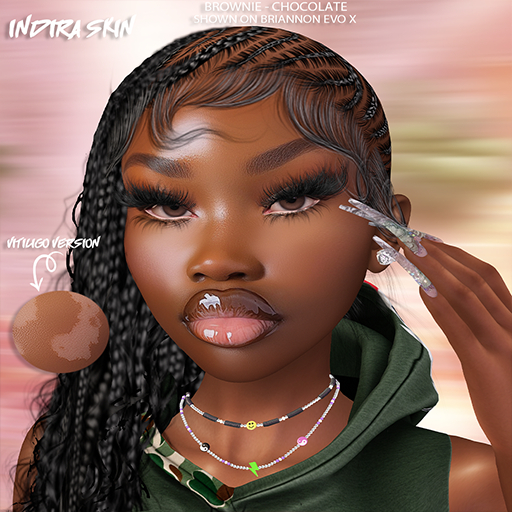 Second Life Marketplace - SLAYAGE Indira Skin Brownie