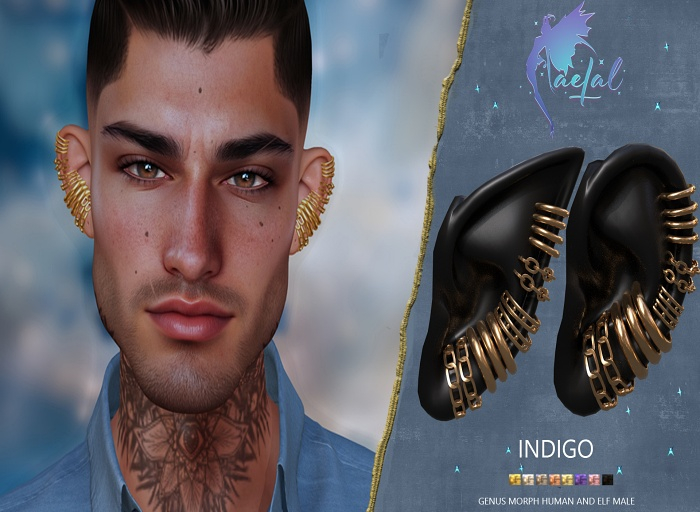 Second Life Marketplace - FaeTal - Indigo - Genus Morph Human & Elf ...