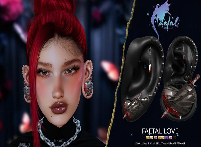 Second Life Marketplace - FaeTal - Faetal Love-Swallow S,XL & LeLutka Human F DEMO