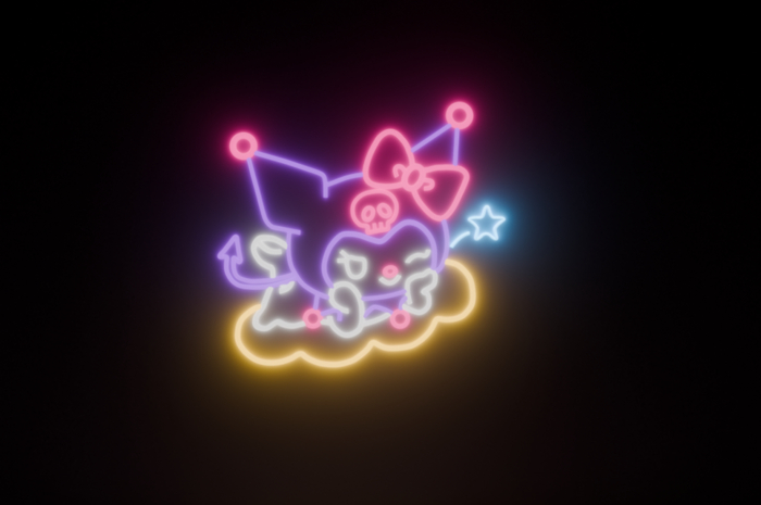 Second Life Marketplace - KUROMI NEON SIGN LED LIGHT
