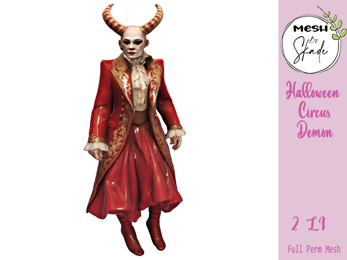 Second Life Marketplace - MBS - Halloween Circus Demon