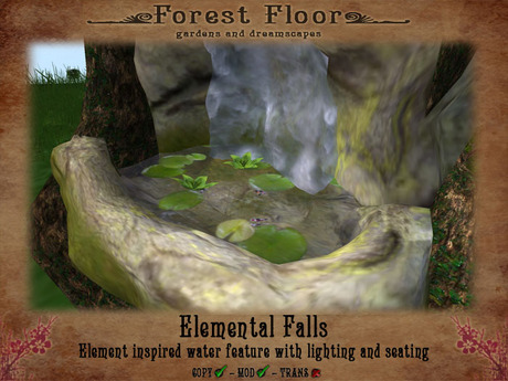 Second Life Marketplace - ~*FF*~ Elemental Falls "Earth"
