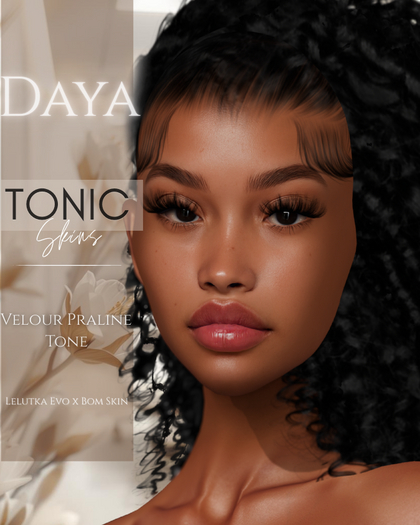 Second Life Marketplace - TONIC Skins - Daya Skin - Praline Tone (Evo X)