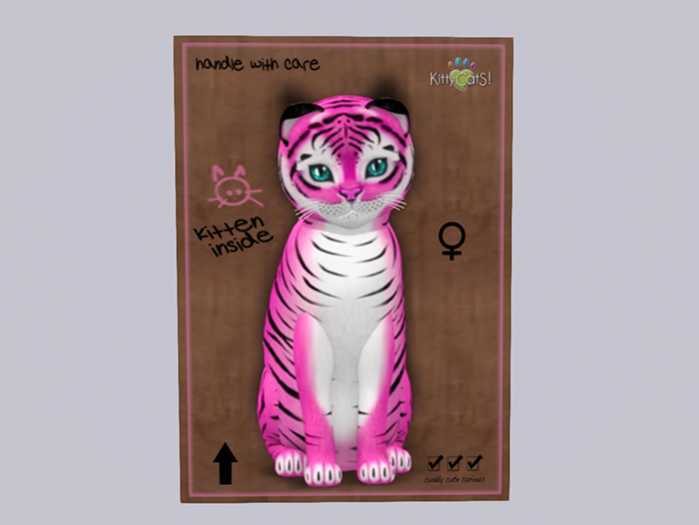Second Life Marketplace - Female Breedable Cat KIttyCatS Tiger ...