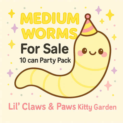 Second Life Marketplace - Medium Worm Party Pack (10 cans of Yellow ...