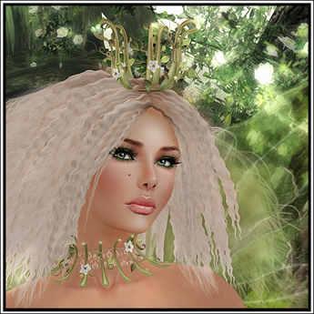 Second Life Marketplace - *EC* Tuala Crown & Collar - Bliss