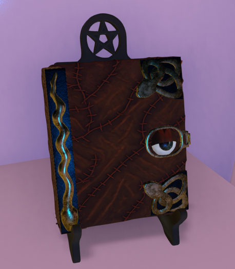 Second Life Marketplace - Hocus Pocus Spell Book and Stand